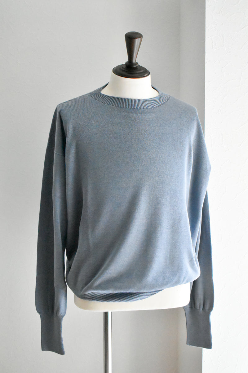 Olde H&Daughter / SILK PLAIN STITCH CREW NECK KNITWEAR – Auba Jaconelli
